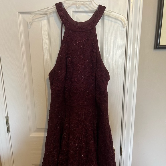 B. Smart | Dresses | B Smart Bee Smart Homecoming Dress Size 5 Maroon ...